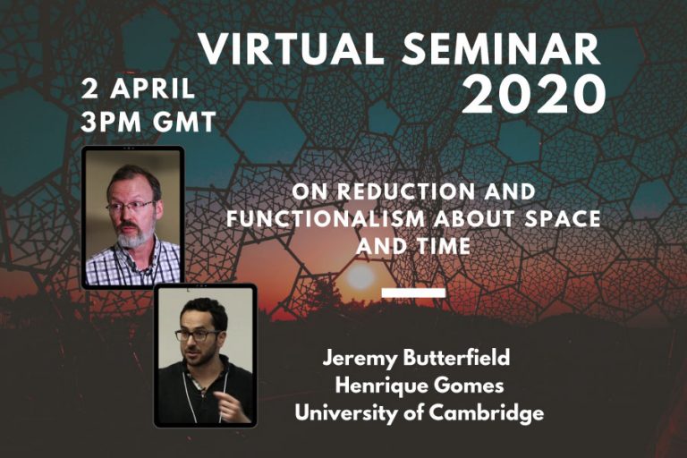 Jeremy Butterfield and Henrique GomesUniversity of CambridgeOn ...